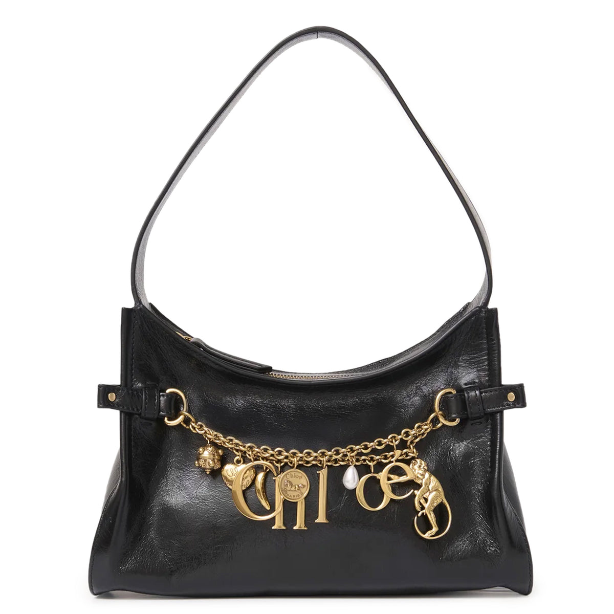 Chloe Charms Hobo, Black – CULTSTATUS