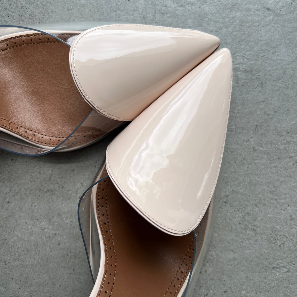 ALAIA Obstract Heart 90 Mules, Rose Dragee – CULTSTATUS