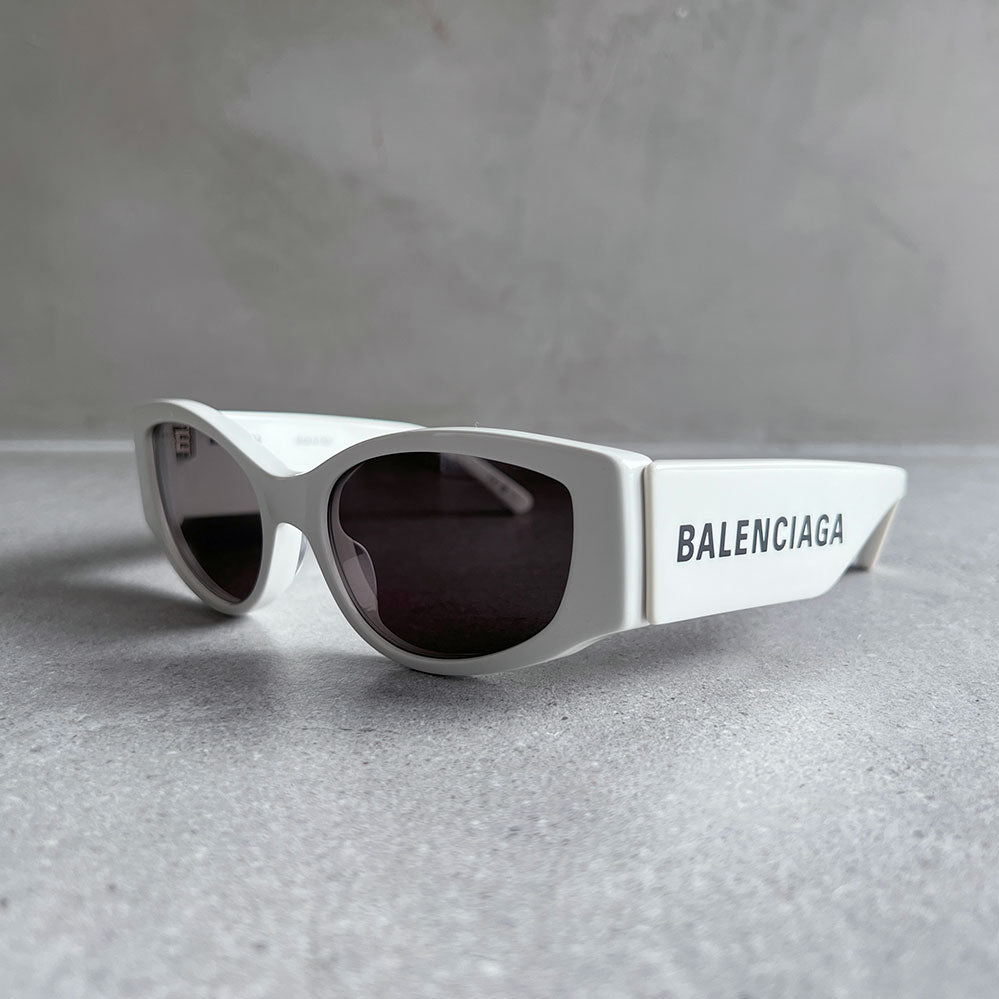 Balenciaga Sun BB0258S, White – CULTSTATUS