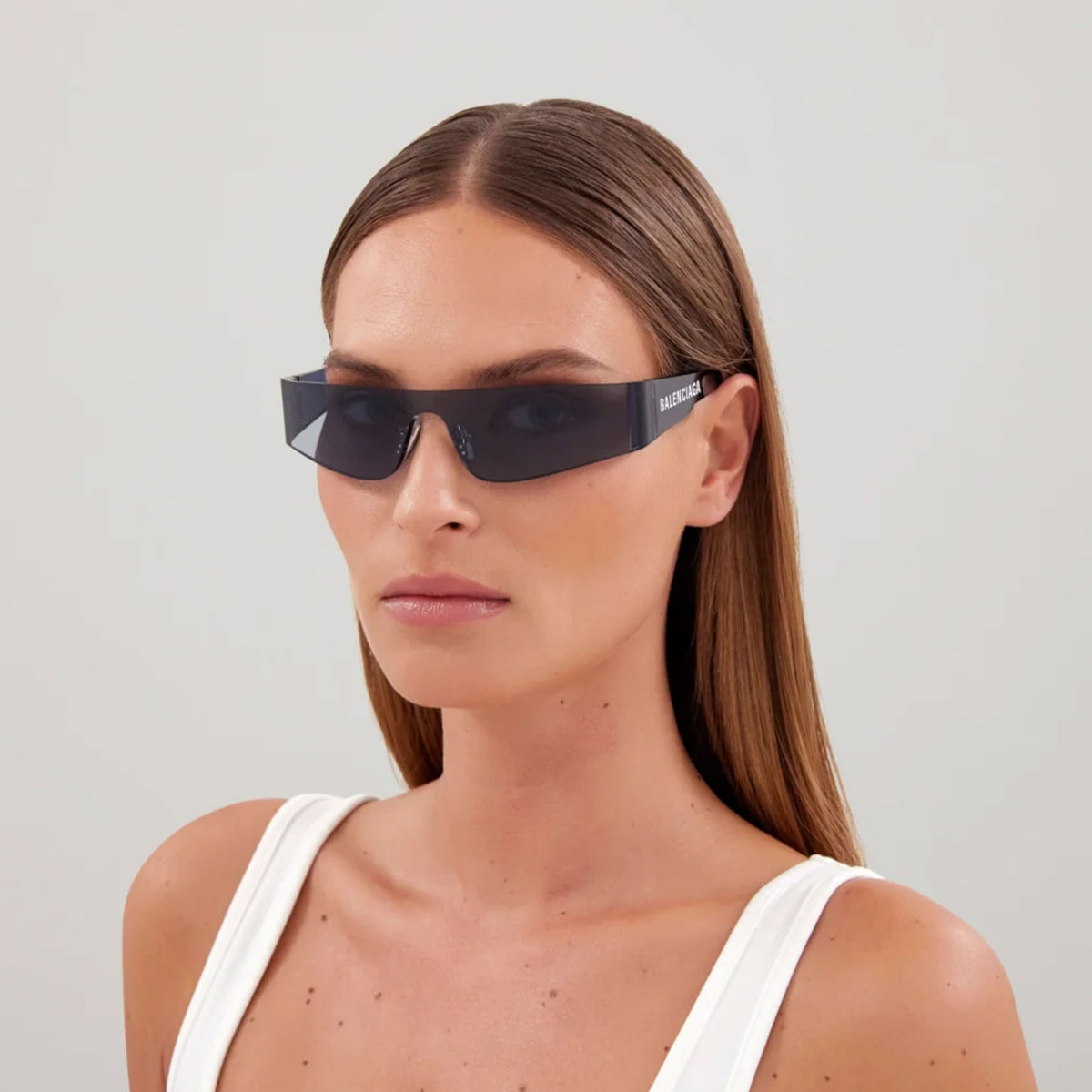 Balenciaga BB0041S MONO Rectangle, Black – CULTSTATUS