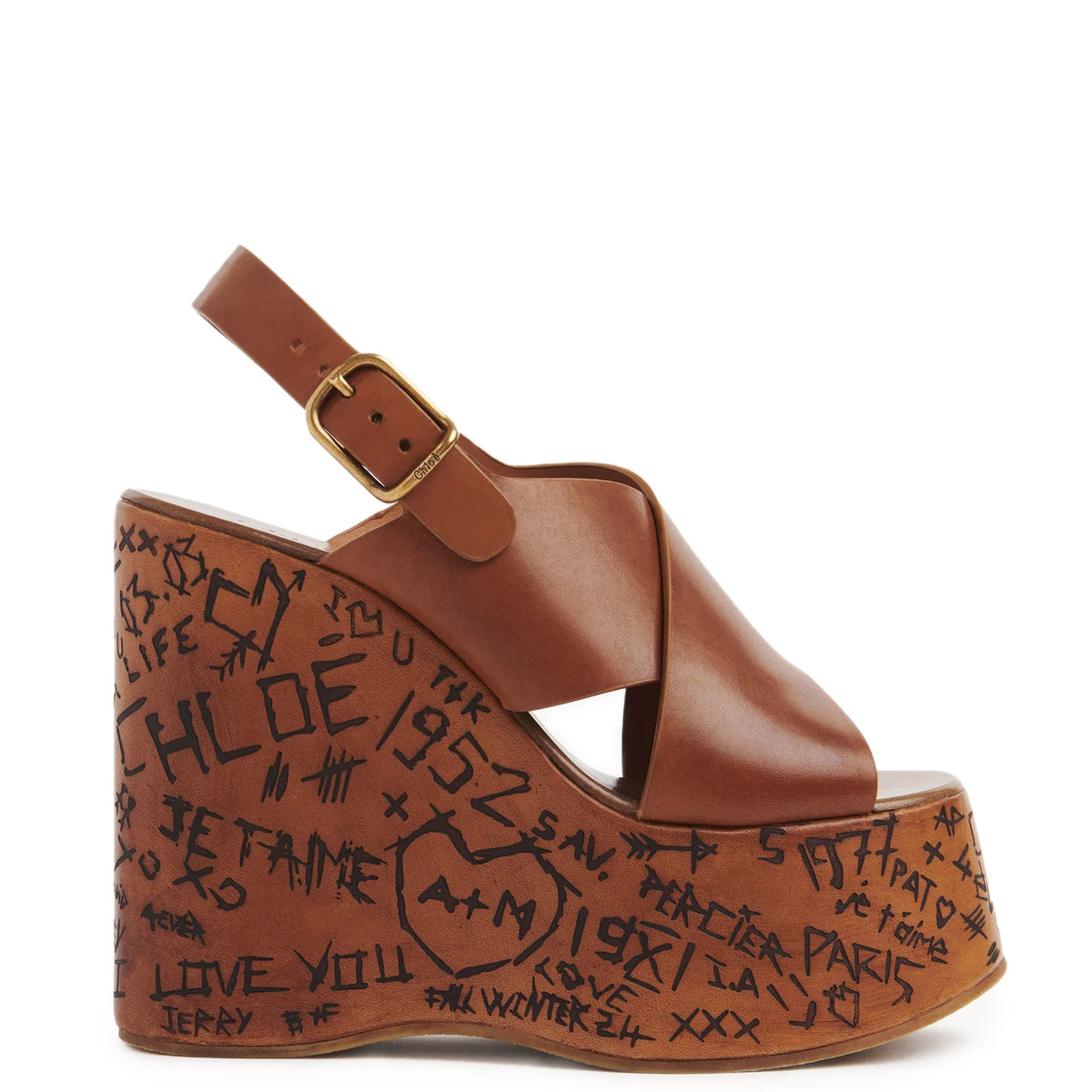 Chloe Maxime Wedge, Ginger Brown – CULTSTATUS