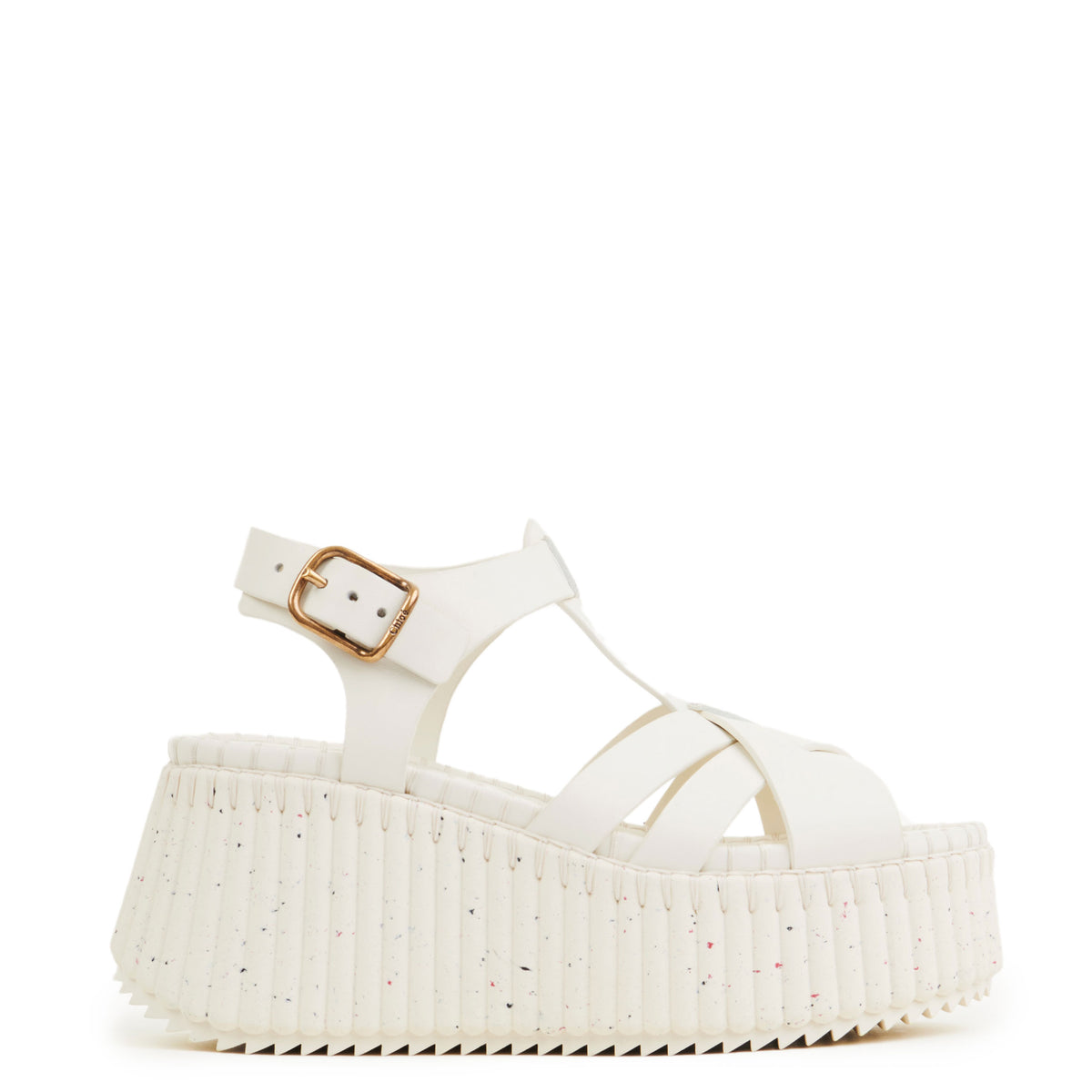 Chloe Nama Espadrille Wedge, Eggshell – CULTSTATUS
