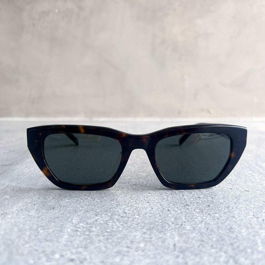 YSL SLM127F Cat Eye Sunglasses, Havana – CULTSTATUS