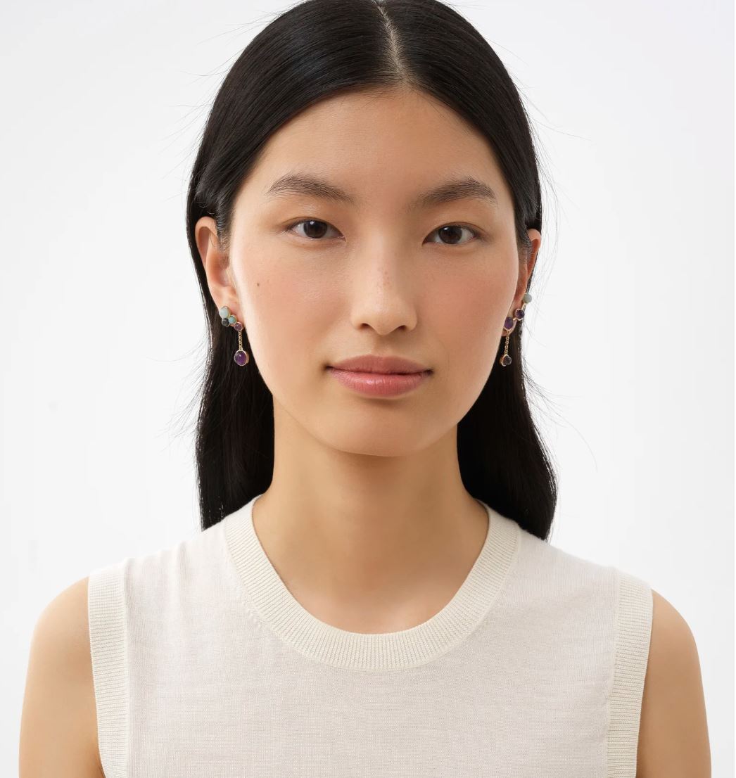 Chloe Zodiac Earrings, Aquarius – CULTSTATUS