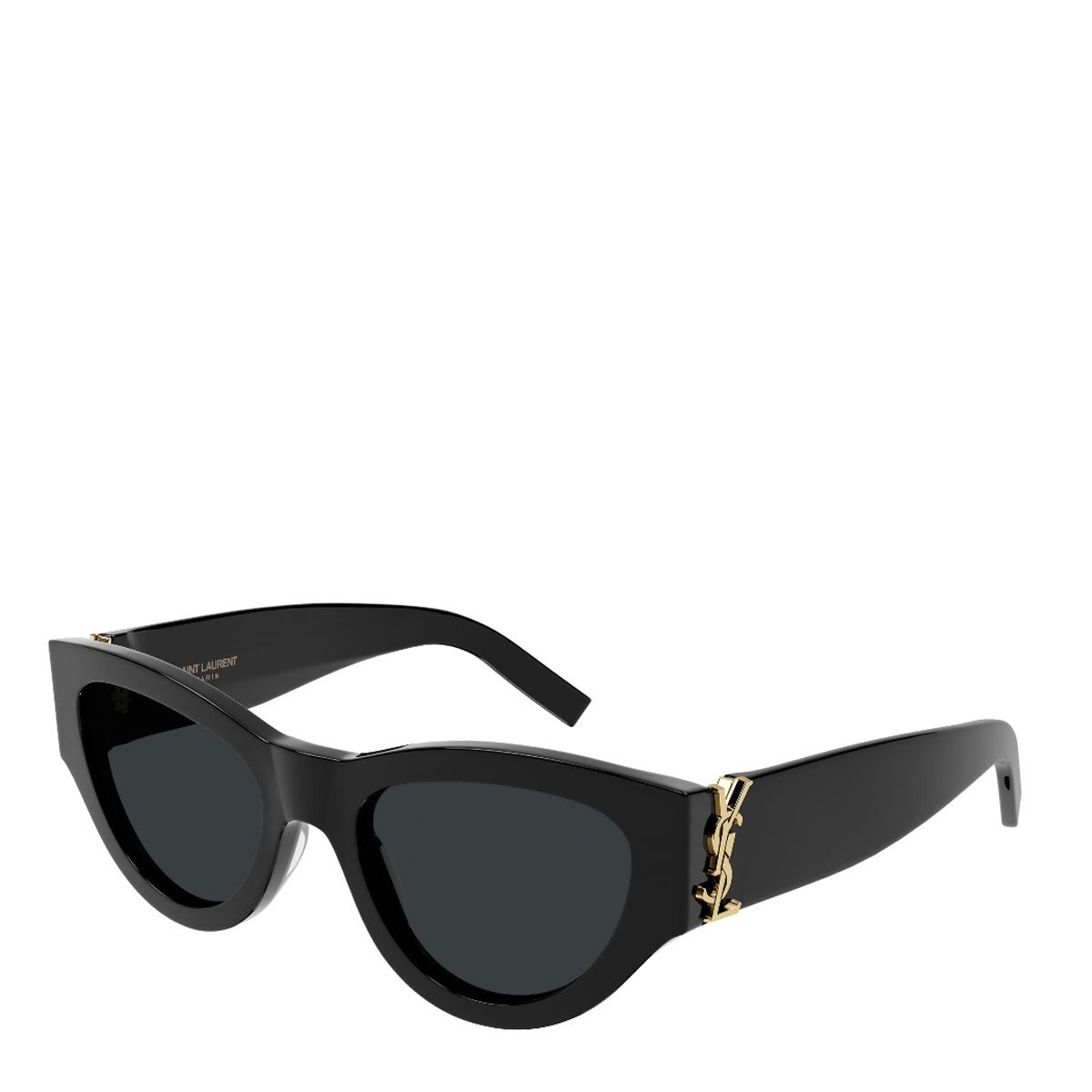 YSL SLM94F Sunglasses, Black (G) – CULTSTATUS