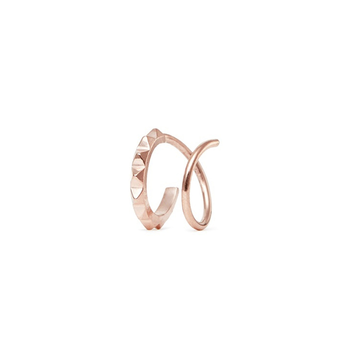 Maria Black Klaxon Twirl Earring - Rose Gold – CULTSTATUS